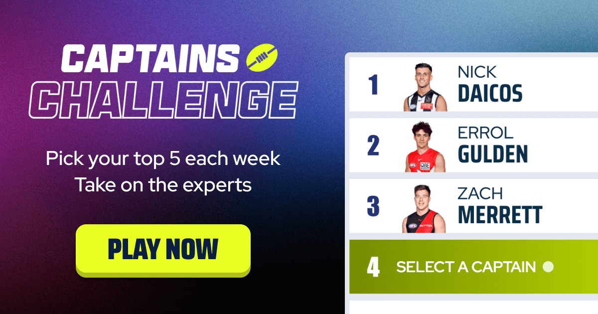 Expert Captain Picks for AFL Fantasy & Supercoach | Captains Challenge